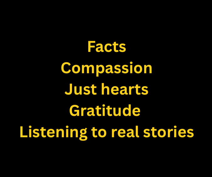 Compassion amid misinformation | apilgrimpens